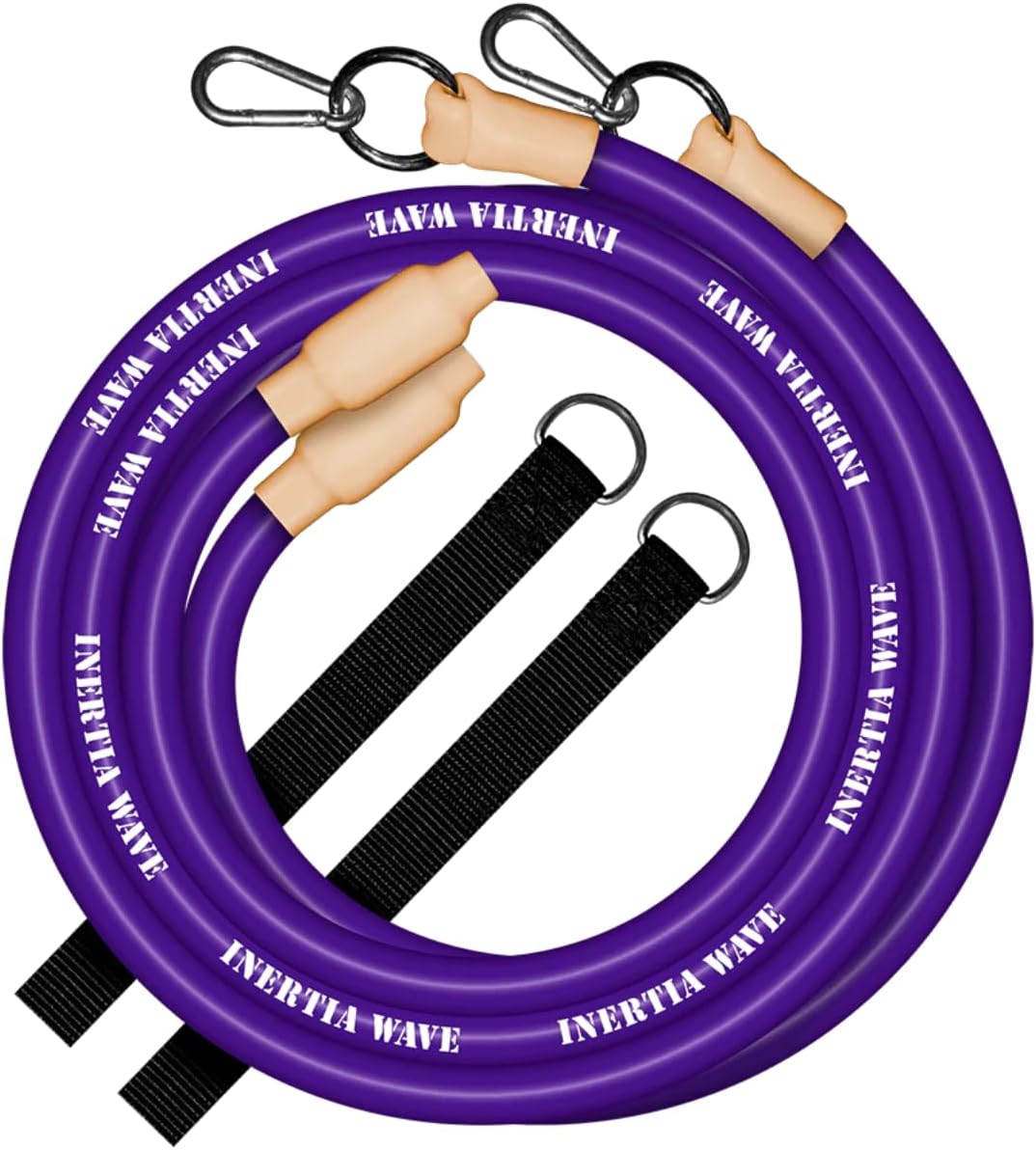 Inertia Wave - Dynamic Rubber Battle Ropes | Purple – G&G Fitness Equipment