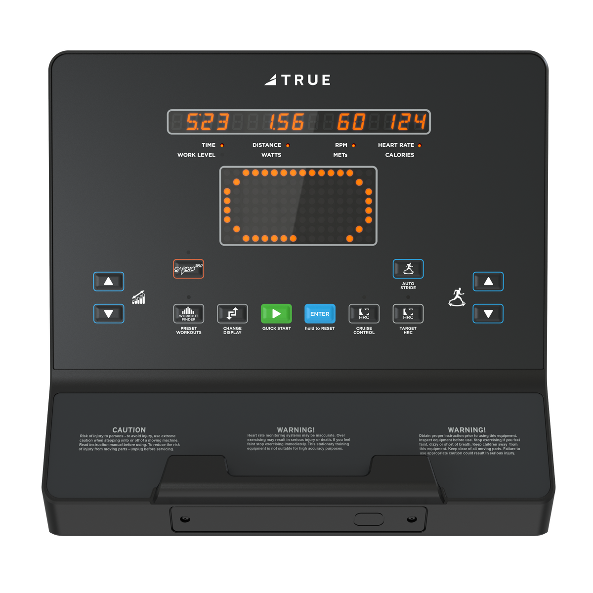 True Emerge LED Console - Bike – G&G Fitness Equipment