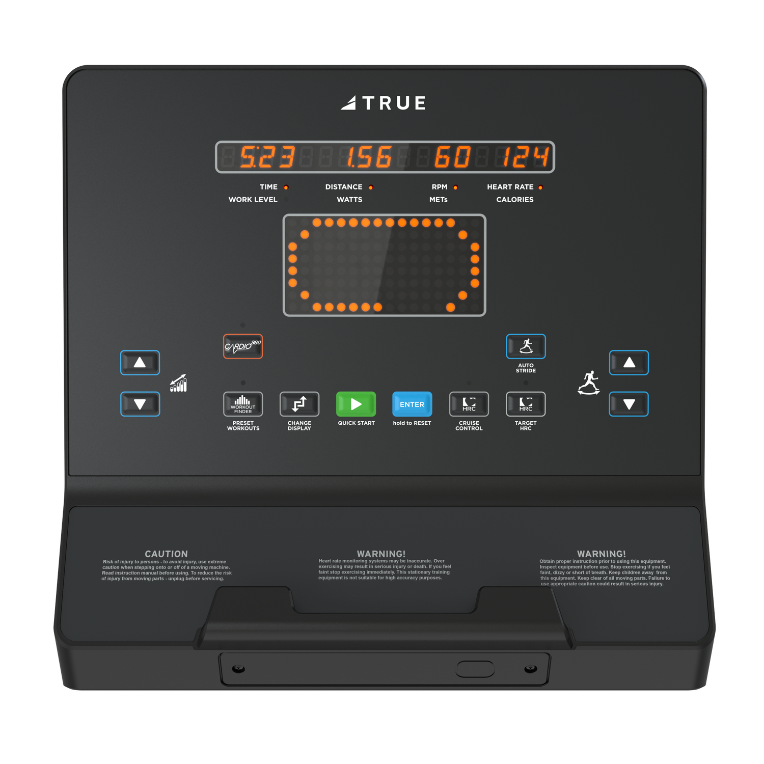 True Emerge LED Console - Bike – G&G Fitness Equipment