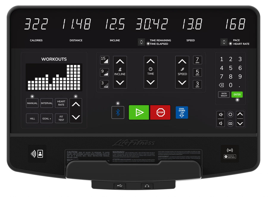 Life Fitness Aspire Commercial Treadmill with SL Console – G&G Fitness ...
