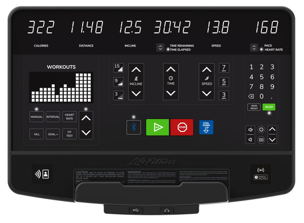 Life Fitness Aspire Commercial Treadmill with SL Console – G&G Fitness ...
